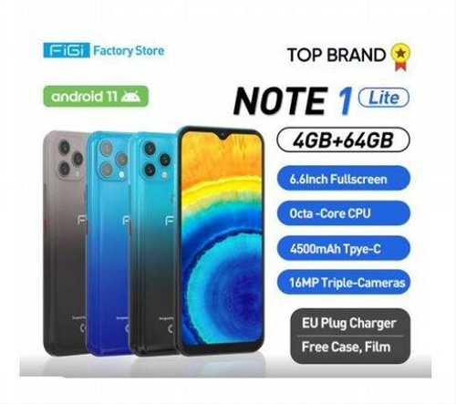Смартфон Figi Note 1 Lite 4/64 4500mAh