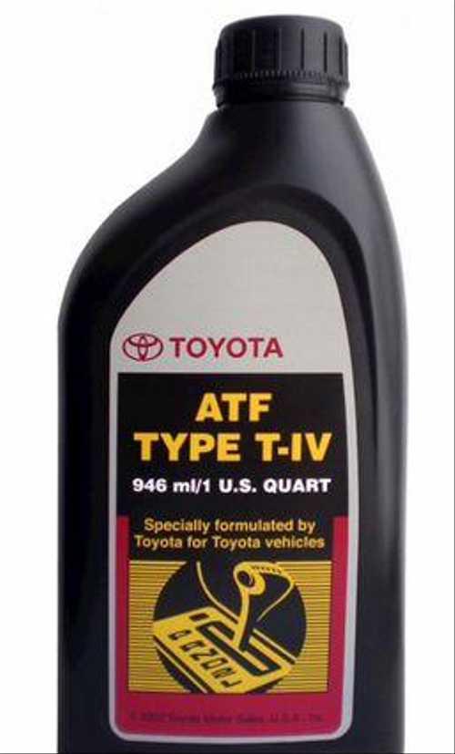 Масло для АКПП toyota atf type t-iv