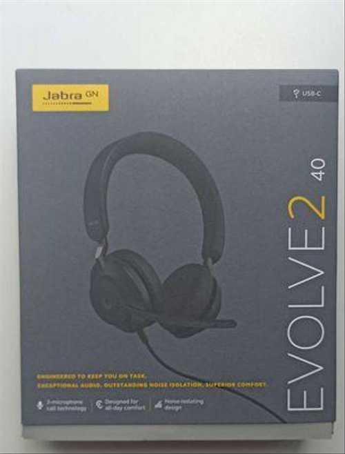 Гарнитура Jabra Evolve 2 40