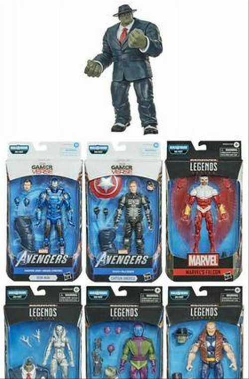 Marvel Legends Joe Fixit BAF Полный Сет