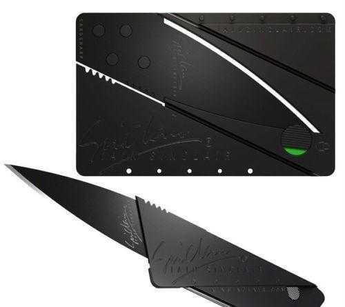 Нож кредитка карточка CardSharp 2 (складной)