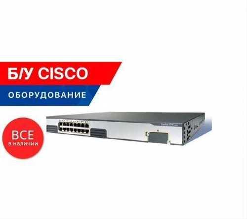 Коммутатор Cisco WS-C3750G-16TD-S (used)