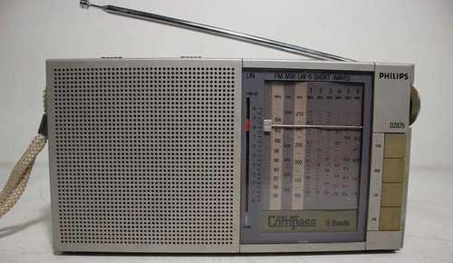 Philips D2825 Радиоприемник 1986г