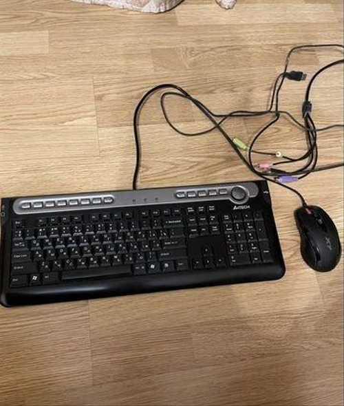 Клавиатура + мышь а4 tech