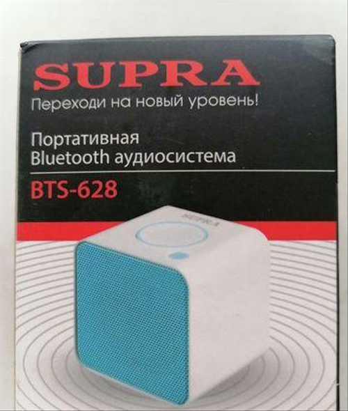 Блютуз колонка"Supra "