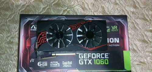 Asus GTX 1060 expedition 6GB