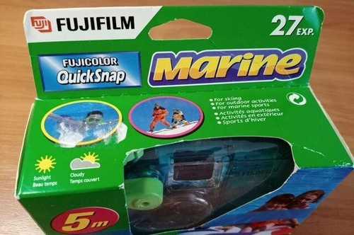 Пленочная подводная камера fujifilm