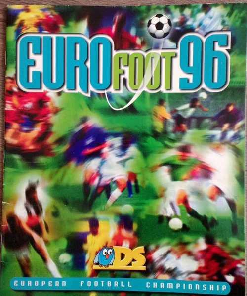 Журнал с наклейками Euro Football 96
