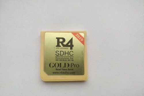 Адаптер R4 Gold Pro (New) Nintendo (2DS/3DS)(XL)
