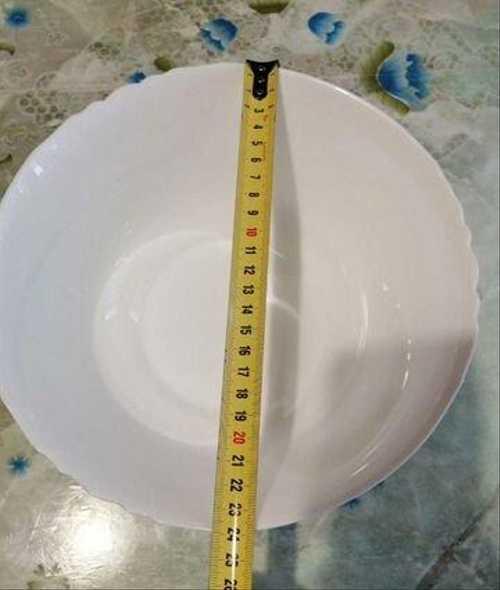 Салатник фарфор 24см, 20см кухонная посуда