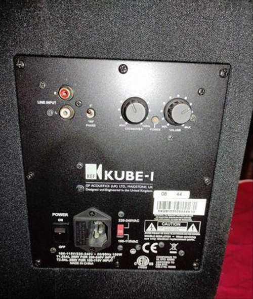 Сабвуфер и 5 колонок Kef и Pioneer