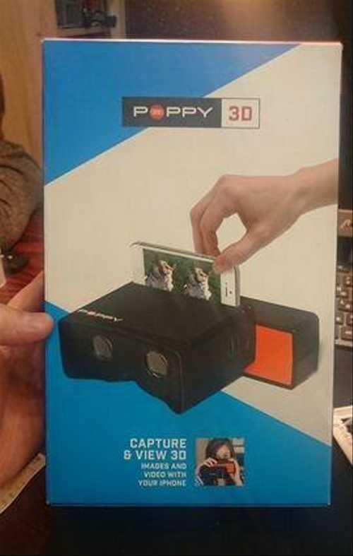 Poppy 3D камера для iPhone 4, 4s, 5, 5c, 5s se