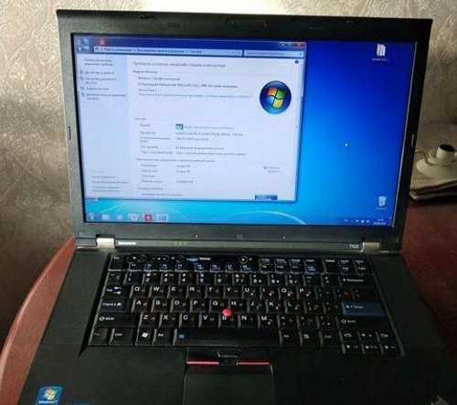 Продам ноутбук Lenovo Thinkpad T520