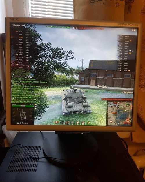 Компьютер и Монитор для игр и офиса WOT танки