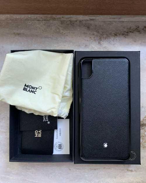 Чехол Montblanc для iPhone XS Max