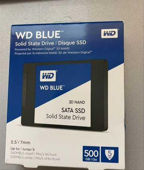 Ssd WD blue 500gb