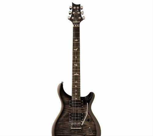 Гитара PRS SE custom 24 floyd charcoal burst