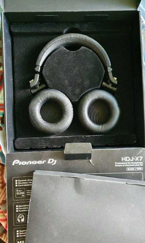 Наушники Pioneer Dj x7 HDJ black