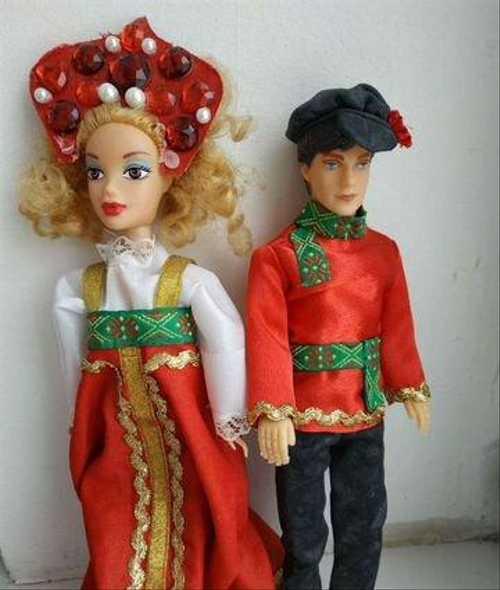 Куклы в народных русских костюмах