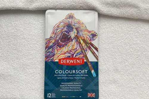 Набор цветных карандашей Derwent Coloursoft 12цв