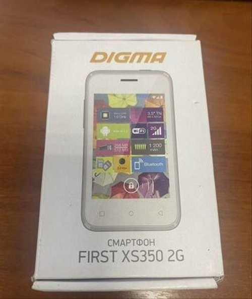 Телефон новый digma first xs350 2g