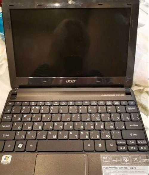 Нетбук Acer Aspire One D270