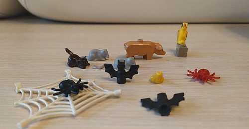 Lego Лего декоративные детали оружие животные еда