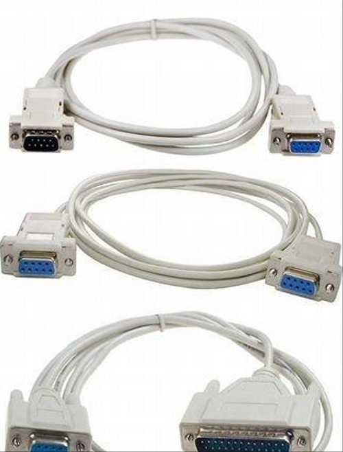Кабели RS232 (COM), USB, LPT, разъемы, переходники