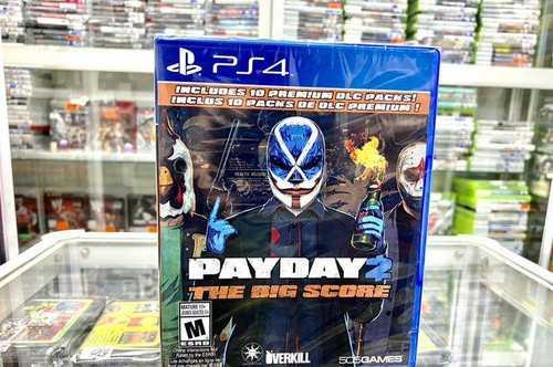 Payday 2 The Big Score игра для Ps4 Новый