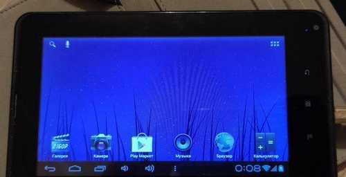 Планшет Ritmix RMD-750 с чехлом Qilive