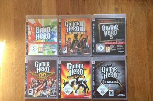 Набор игр Guitar Hero (PS3)