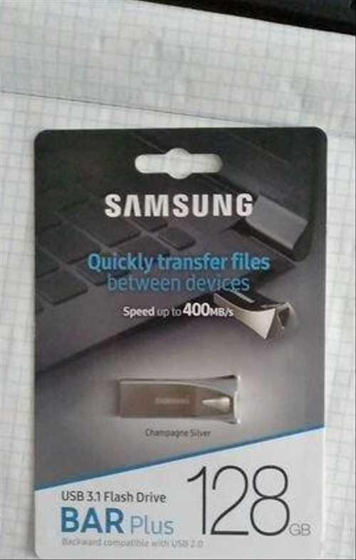 Флешка 128 GB Samsung Bar