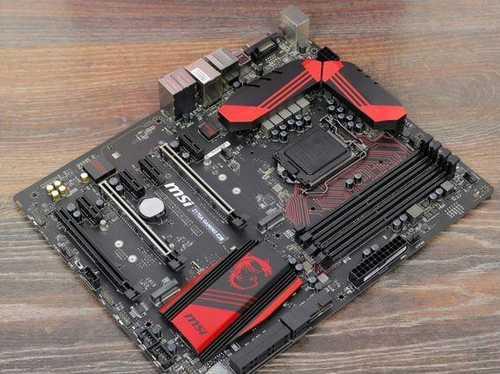 MSI Z170A gaming M5 на 8 карт для майнинга