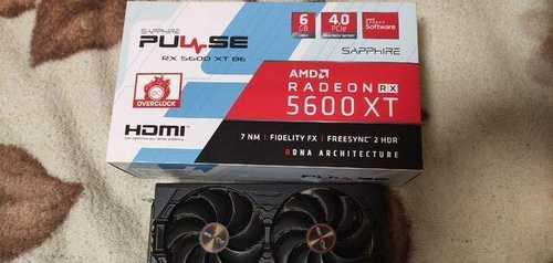 Sapphire pulse rx 5600 xt (на гарантии)