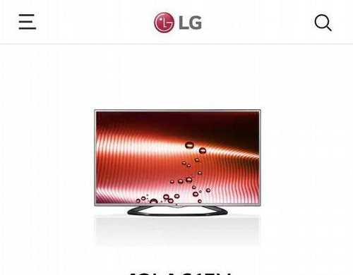 Телевизор LG 42LA615V не рабочий