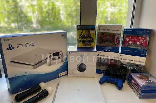 PS4 Playstation 4 sony PS4 PRO + игры MK11 fifa22