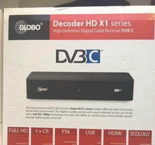 Приставка DVB-C Globo HD X1