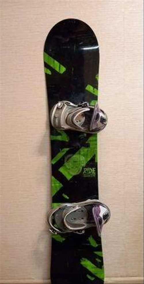 Сноуборд Ride Agenda 147cm+ крепления Burton Lexa