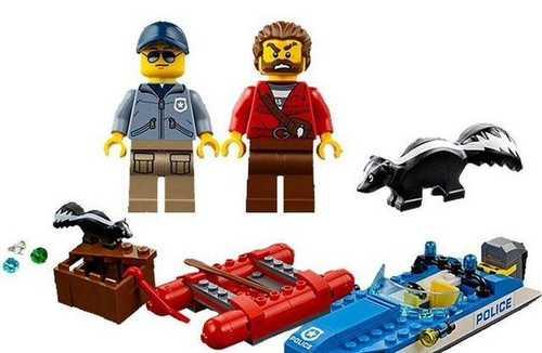 Лего Lego Bela 10861 cities Погоня по горной реке