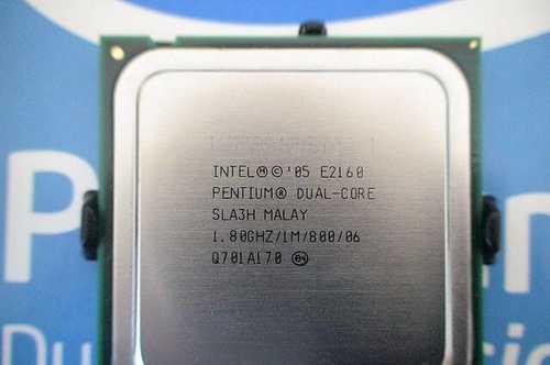 2ядерный Intel Pentium E2160 1.8GHZ LGA775