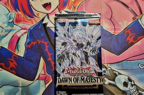 Yu-Gi-Oh Бустер Dawn of Majesty