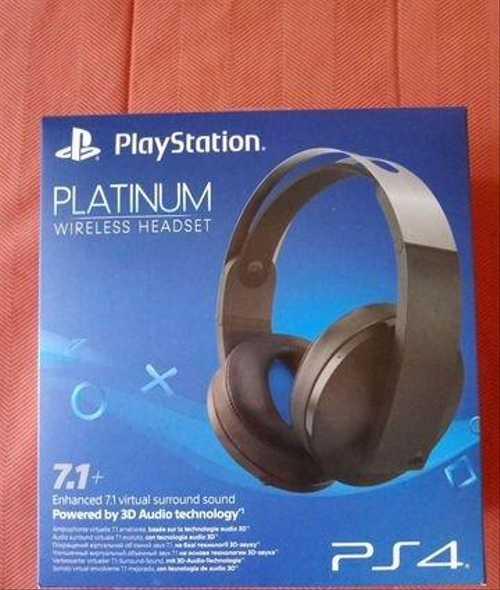 Беспроводные наушники Sony Playstation Platinum