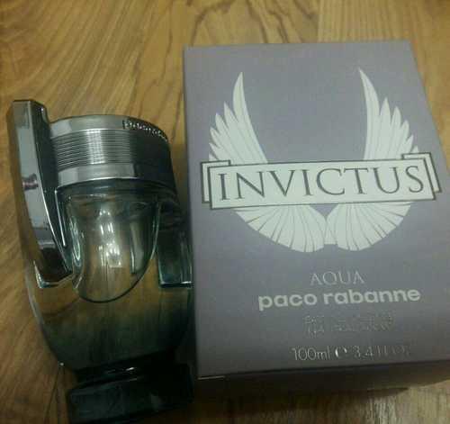 Paco Rabanne Invictus Aqua 100мл оригинал