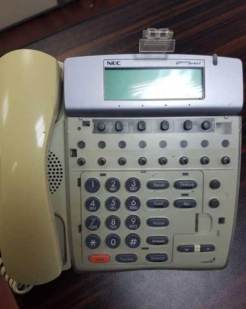 Цифровой системный телефон Dterm NEC DTR-8D-1