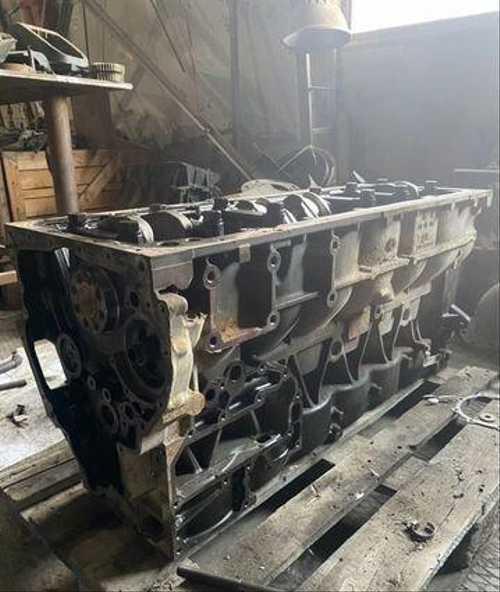 Блок и коленвал на ман D2066