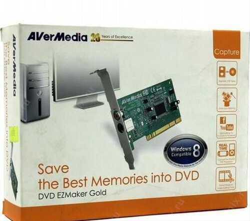 Плата видеозахвата AverMedia DVD EZMaker Gold