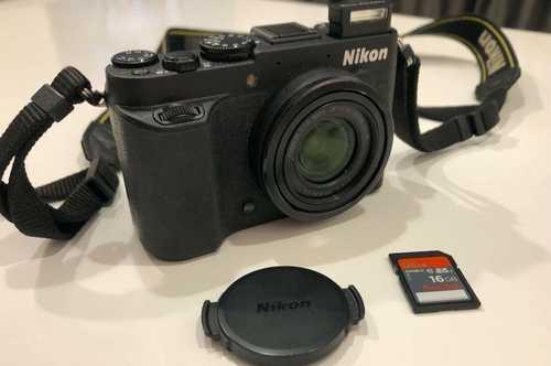 Цифровой фотоаппарат Nikon Coolpix P7700 (black)