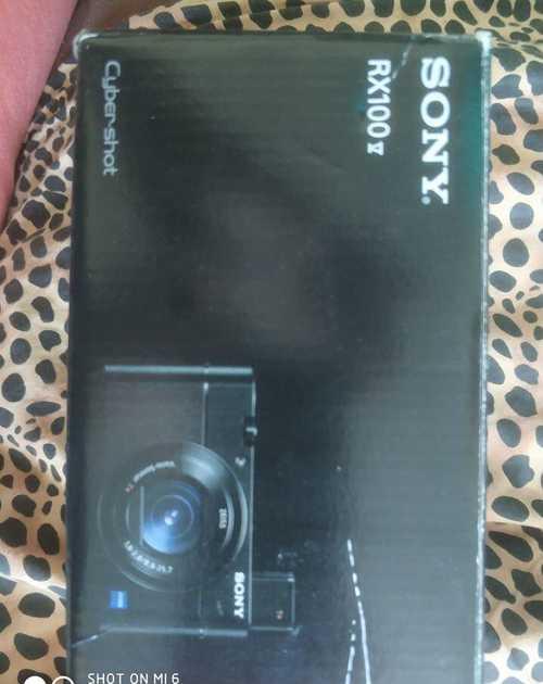 Фотоаппарат sony RX100V