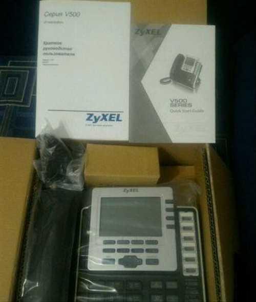 IP voip телефон zyxel v500 (v501-t1)