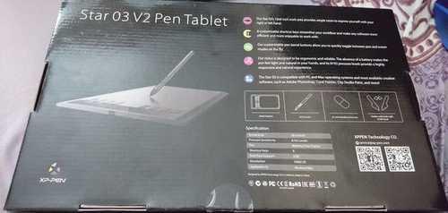 Продам графический планшет XP-PEN Star 03 V2